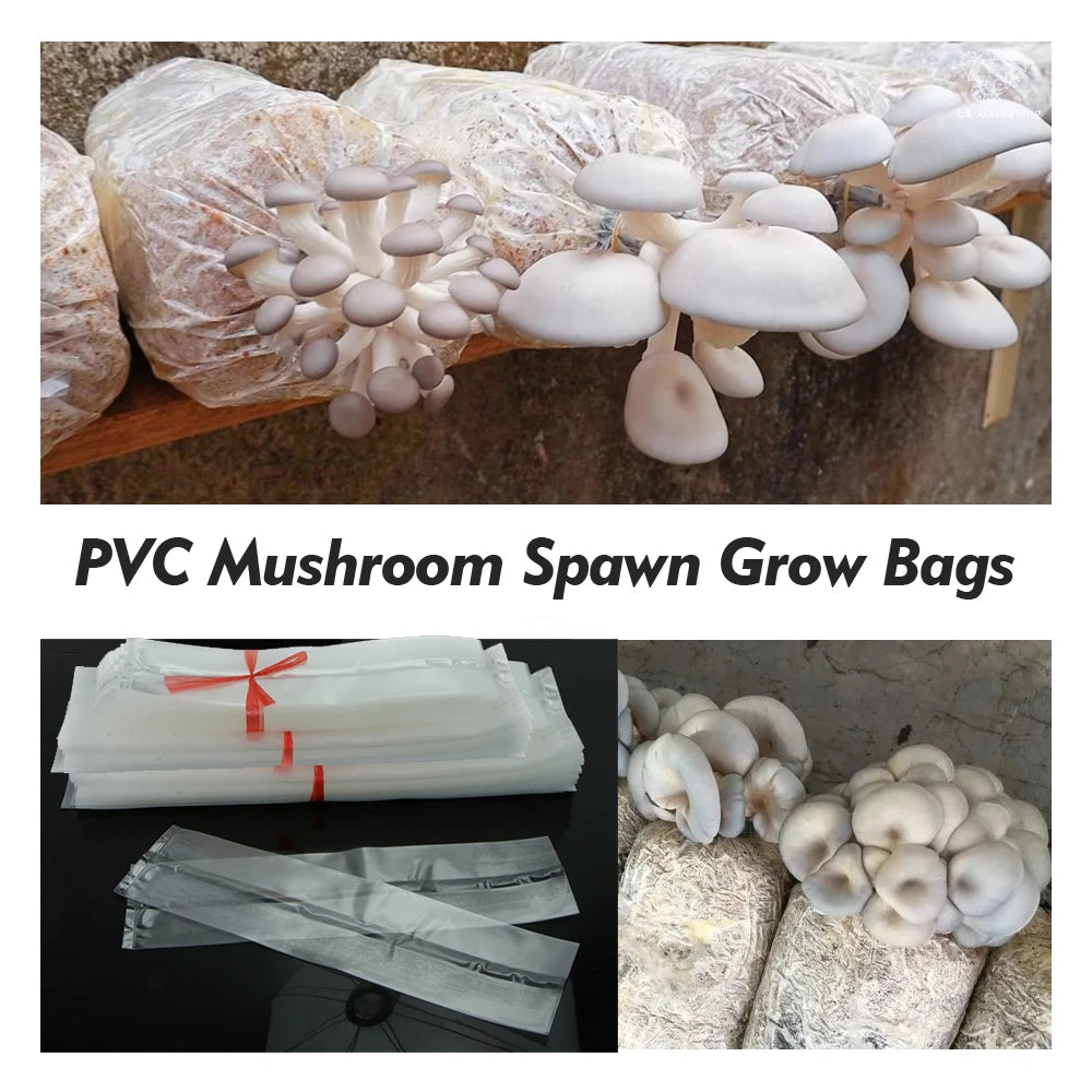 Farm Mushroom Spawn Bags for Substrate Autoclavable Mushroom Cultivati ...
