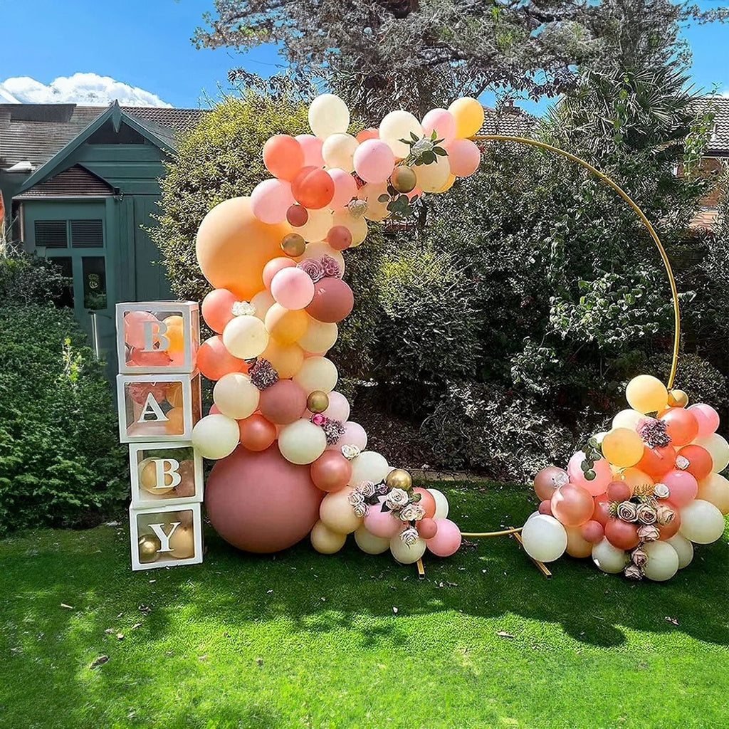 GOMINIMO 2.2m Balloon Garland Arch Kit Baby Shower Birthday Party DIY ...