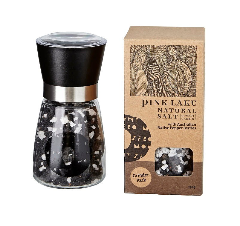 Mount Zero Pink Lake Salt with Australian Native Pep | The Native Shop